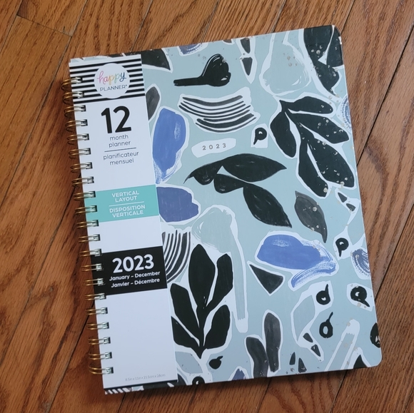 The Happy Planner | Office | New 223 Funky Abstract Twin Loop Big ...